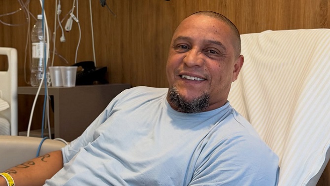 El exmadridista Roberto Carlos recibe el alta tras la operación de ...